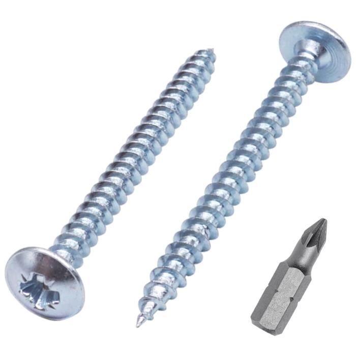 Lot De 900 Vis À Bois En Acier Zingué - 3,5 X 40 Mm - Vis À Métaux ...