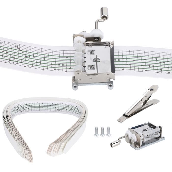 Ruban de Boîte à Musique Bricolage Mouvement de Musique à Manivelle ...