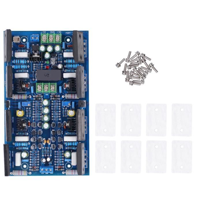 Ampli 2-Channels 300W + 300W, Son Puissant et Doux, PCB Haute Précision ...