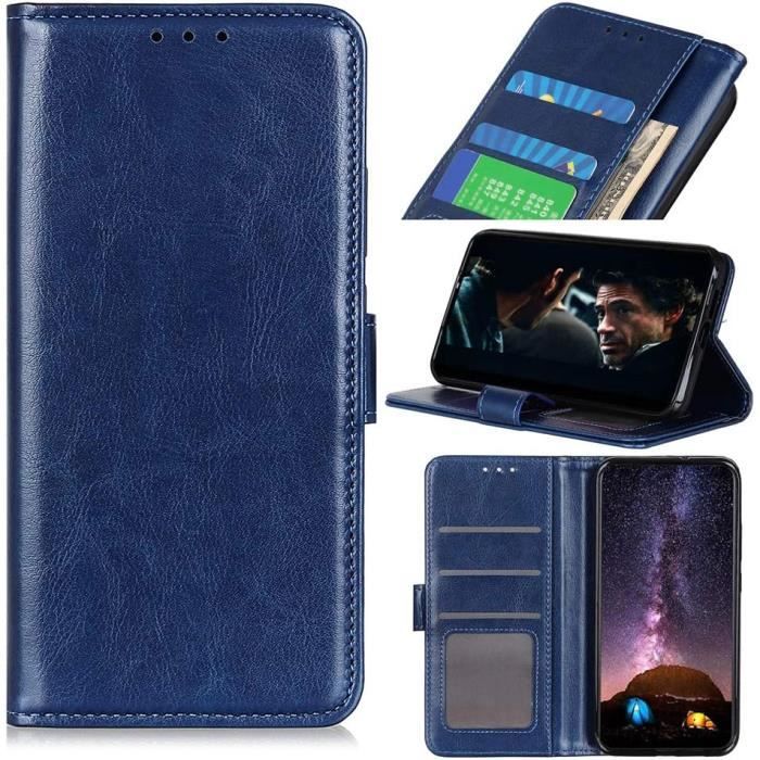 Coque Cubot X19 5 93 Pouces PU Cuir Couverture Magnétique Cadre Photo ...