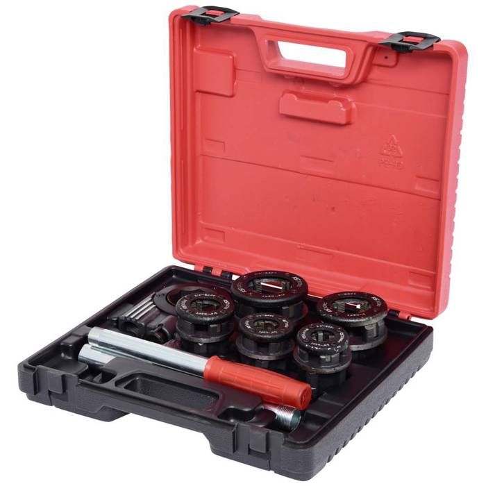 Coffret de filière à main - KSTOOLS - 3/8' - 1/2' - 3/4' - 1' - 1'1/4 ...