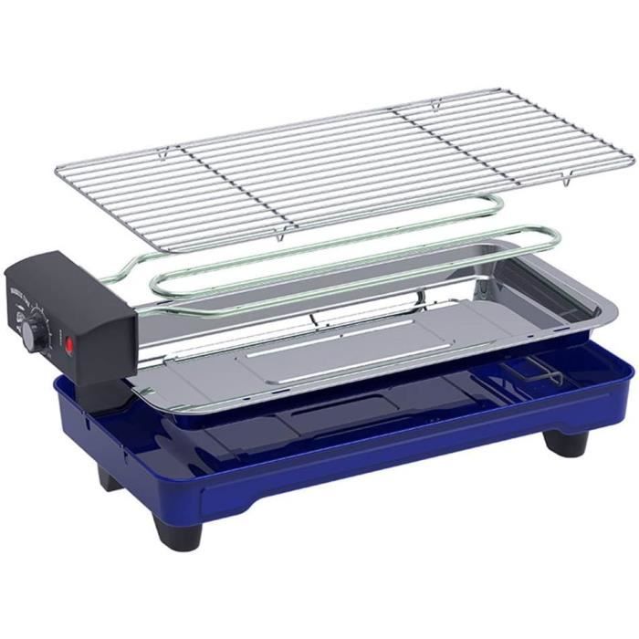 Maison Sans fumée Grill de table électrique Amovible Portable Barbecue ...