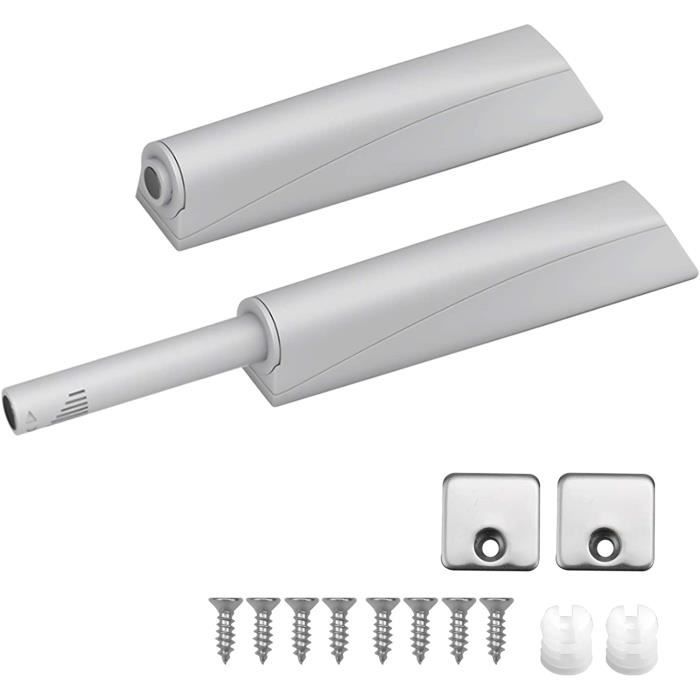 HQdeal 2 Pièces Push to Open Aimant Porte Placard, Loquet Magnetique ...