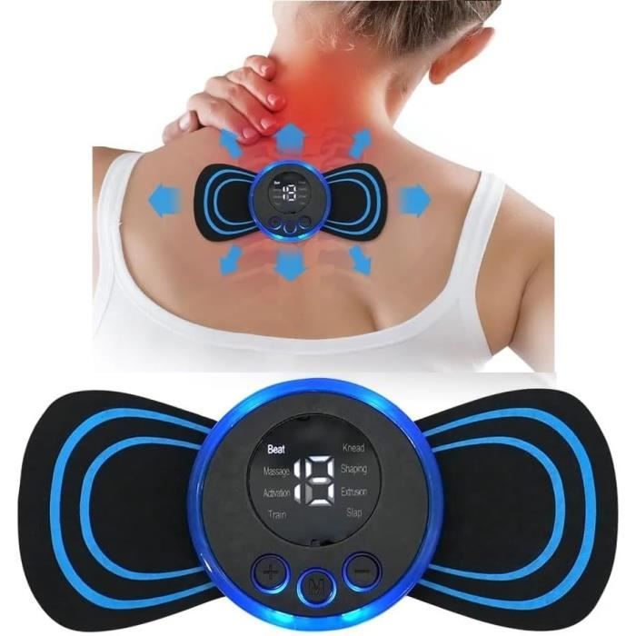 Mini Masseur De Cou Et Cervicales, Stimulateur Pour Soulager Les Douleurs Au Cou, Dos Et Autres ...