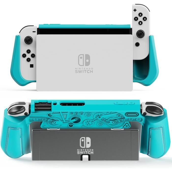 Leyusmart Switch Oled Coques Pour Nintendo Turquoise,Nintendo Switch ...