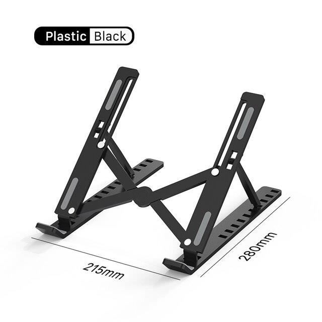 SUPPORT TABLETTE,Plastic Black--Support pliable en alliage'aluminium ...