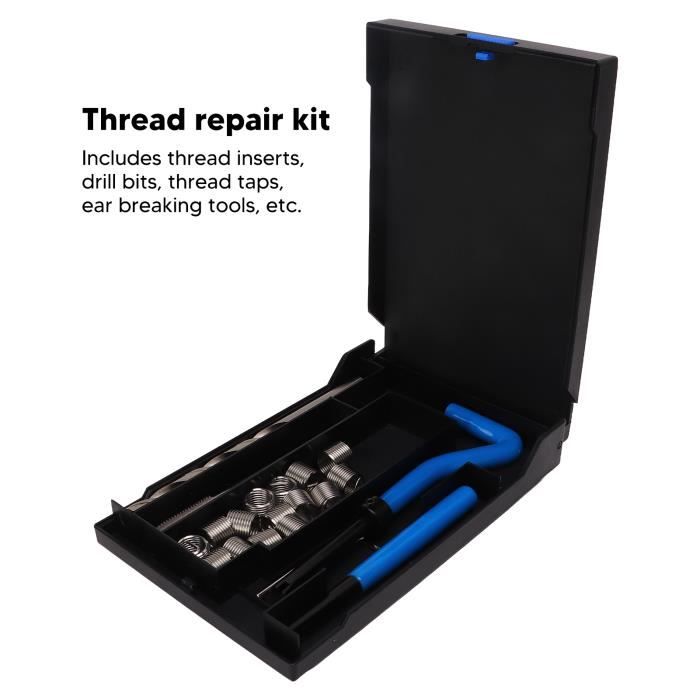 Kit de Réparation de Filetage - DIO - Inserts Hélicoïdaux - Ergonomique ...