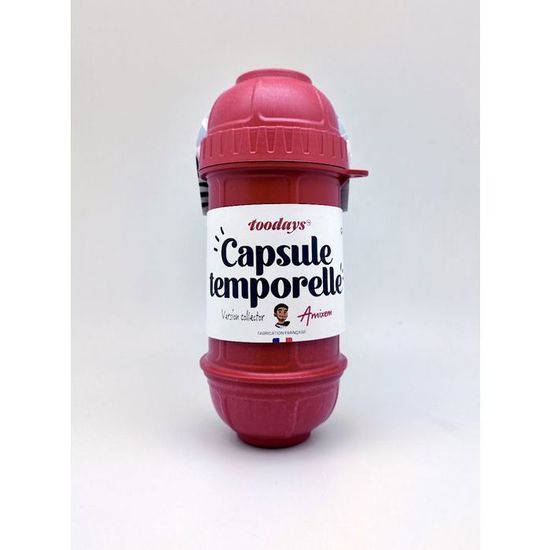 Capsule temporelle, (Time Capsule) biosourcée, reliée à l’application ...