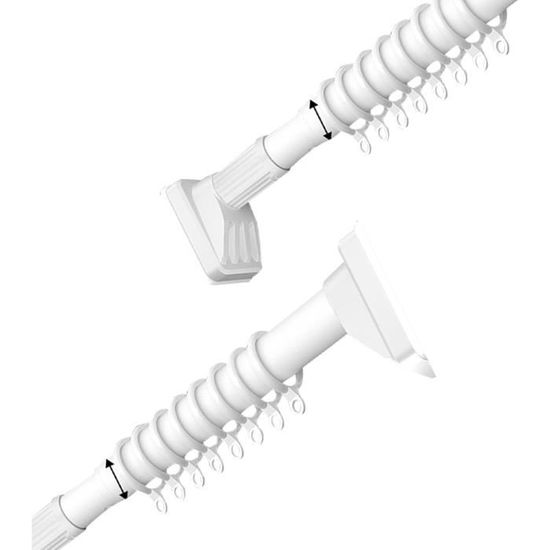 Tringle À Rideau À Ventouse, Tringle Télescopique Extensible, Sans ...