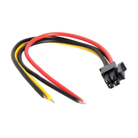 20AWG ATX Molex Mini Fit Pas 3.0Mm4 Pin Male pour Ouvrir le Pouvoir ...