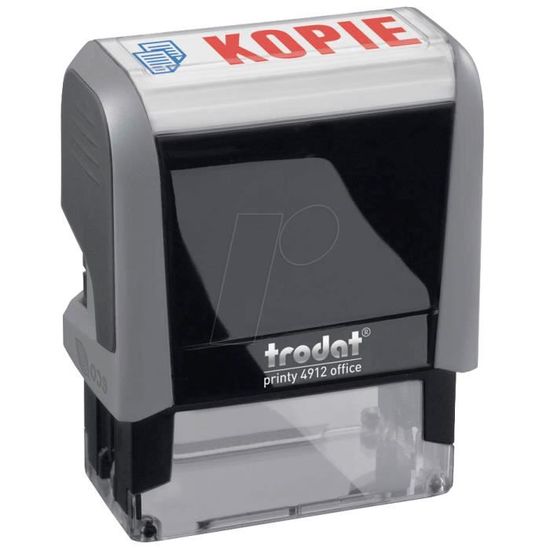 Tampon formule Trodat Printy Office Printer 4912 - TRODAT - COPIE ...