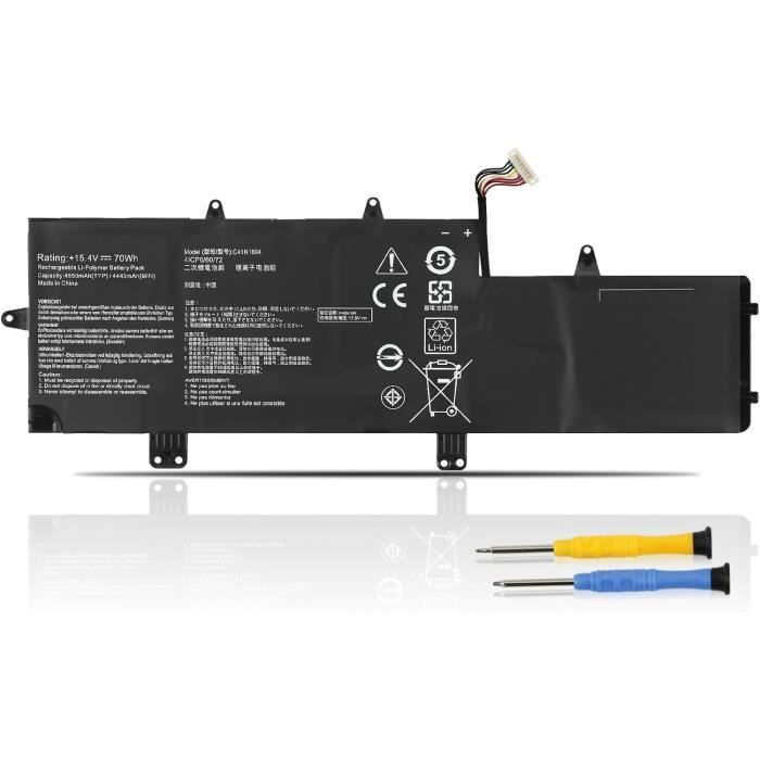 C41N1804 Batterie pour ASUS ZenBook Pro 14 UX450 UX450F UX450FD ...