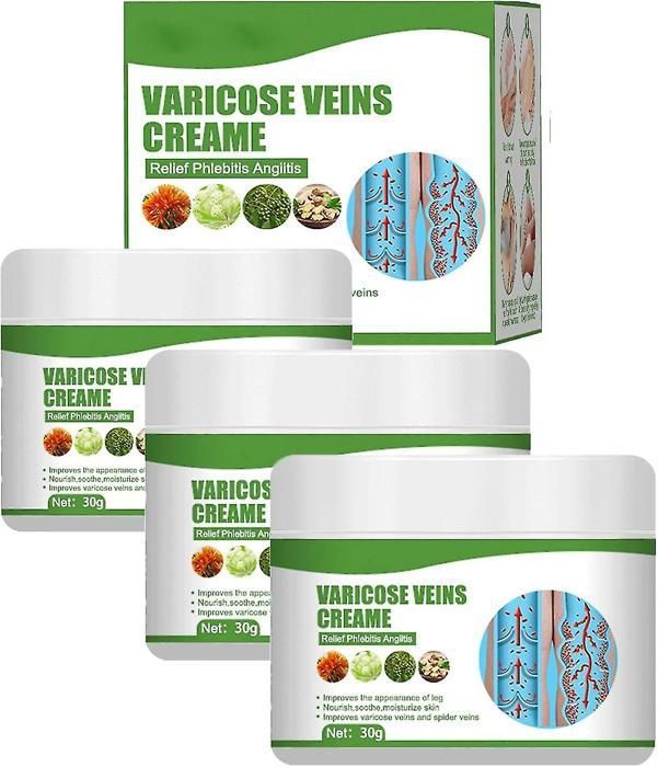 3pcs crème pour varices, éliminer les varices et les varicosités ...