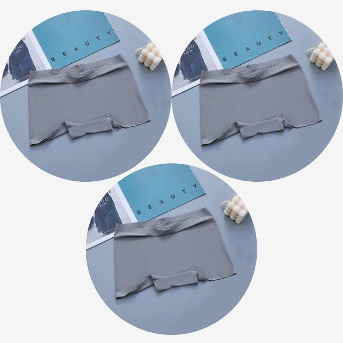 Boxers sans couture pour femmes,3 pièces,Lingerie confortable,short en ...