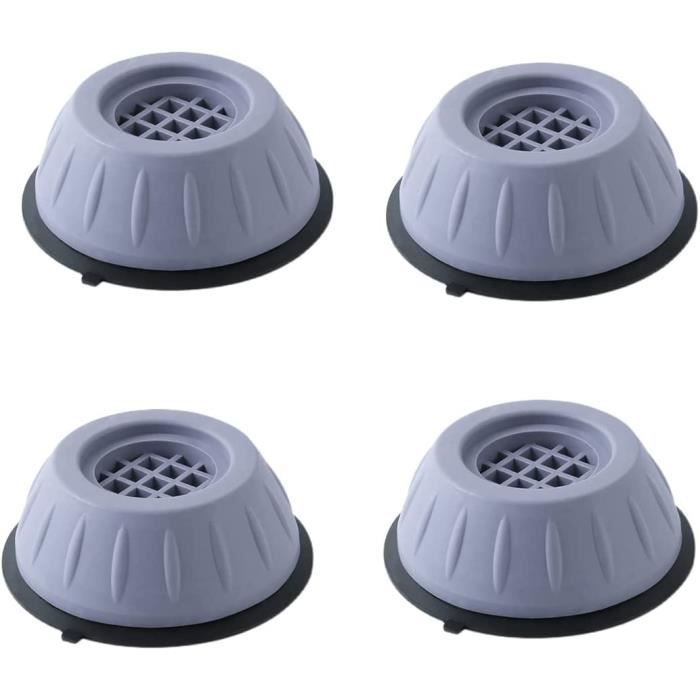 4 Pièces Patins anti vibration lave linge amortisseurs anti­vibration ...