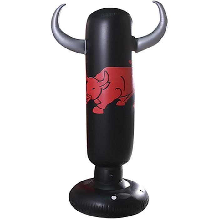 Sac Boxe,Sac de Frappe Gonflable pour Enfants,Sac de Boxe sur Pied pour ...