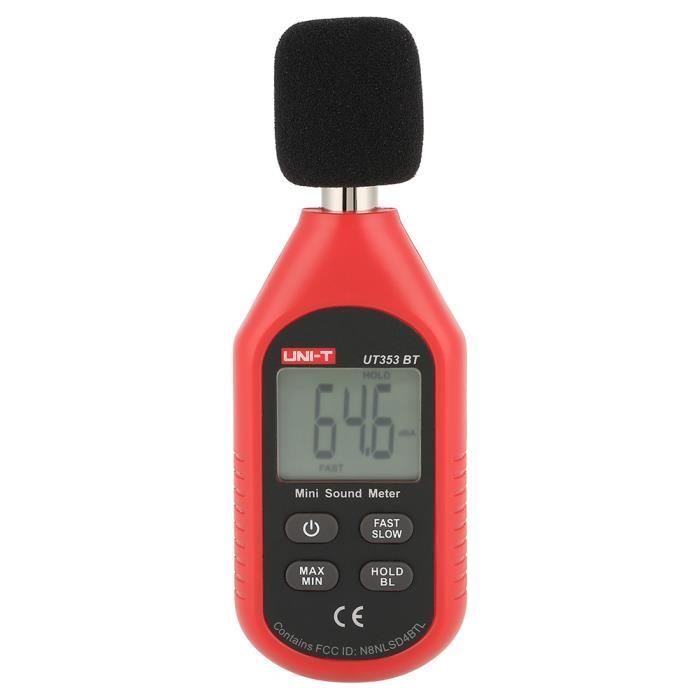 Cikonielf bruit Décibel Mesure UNI-T UT353BT Sonomètre numérique ...