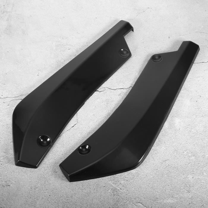 Lèvre De Pare-Chocs Arrière Duokon 1 Pair Rear Bumper Lip Spoiler ...