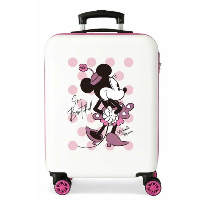 Valise enfant - DISNEY - Valise cabine Minnie - 55 x 38 x 20 cm - 4 ...
