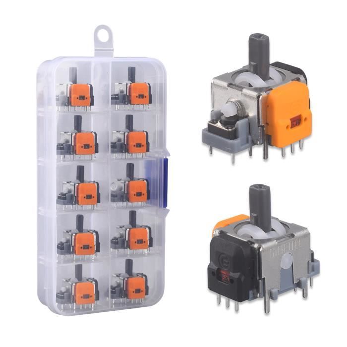 Lot de 10 joysticks PS4 - INF - Contrôle de précision - Construction en ...