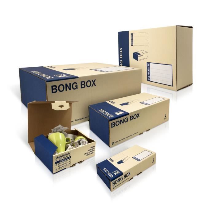 OXFORD Boîte d'expédition Bong box S - 39 cm x 26 cm x 1 cm - Cdiscount ...