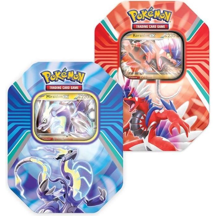 Boîte de rangement - Pokémon - Modèle Aléatoire - 3 cartes - Mixte - À ...