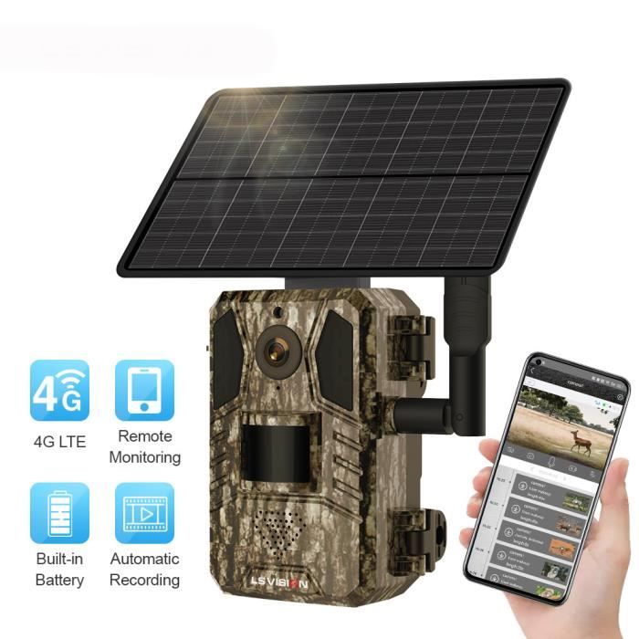 Caméra de chasse - PRUMYA - 14MP - 2K - Vision nocturne 940nm - 4G SIM ...