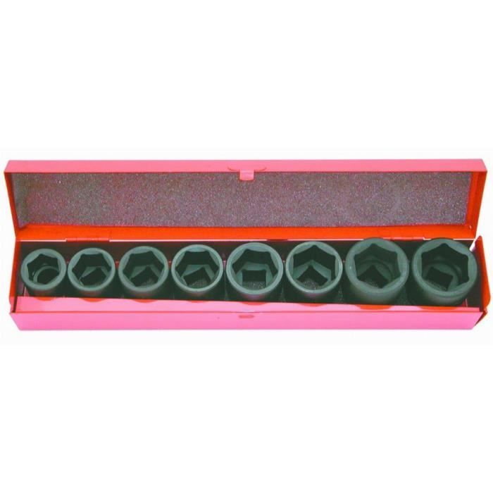 Coffret de 8 douilles chocs 3/4' de 24 a 36 mm SAM - 19160 - Cdiscount Bricolage