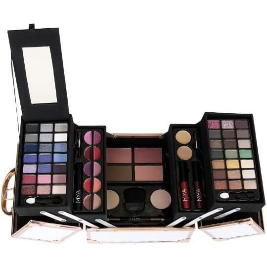 Mya Cube Golden Rose Mallette Maquillage Professionnel Set Ombres À ...