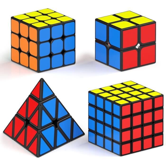 Vdealen Magische Kubus-Piramide 2X2 3X3 4X4 Kubus,Educatieve ...