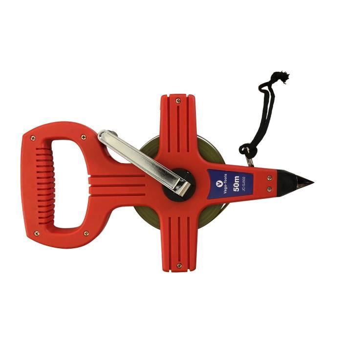 Decametre x 1 à mesurer ruban à mesurer 50 m ruban en rouleau ruban ...