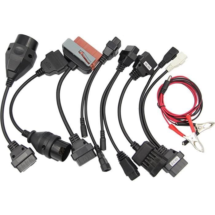 Vococal OBD2 Cable d'adaptateur Diagnostic Auto Delphi pour Autocom CDP ...
