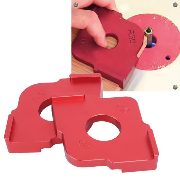 YOSOO Gabarit d'angle R Coin Rond pour Menuiserie et Travail du Bois ...