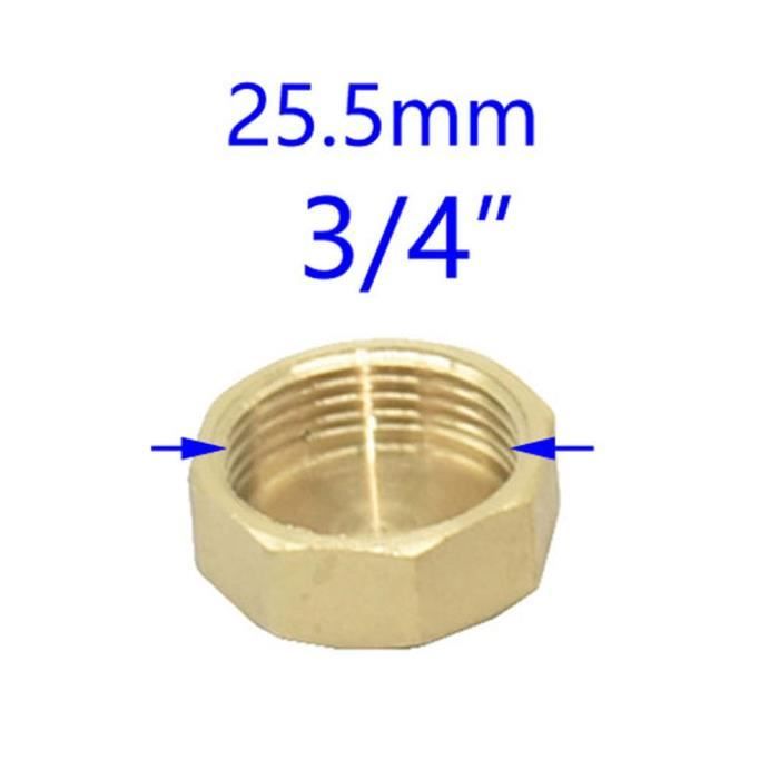 3I4 Female -Connecteur fileté d'arrêt d'eau femelle mâle, joint d'eau, adaptateur de tuyau en ...