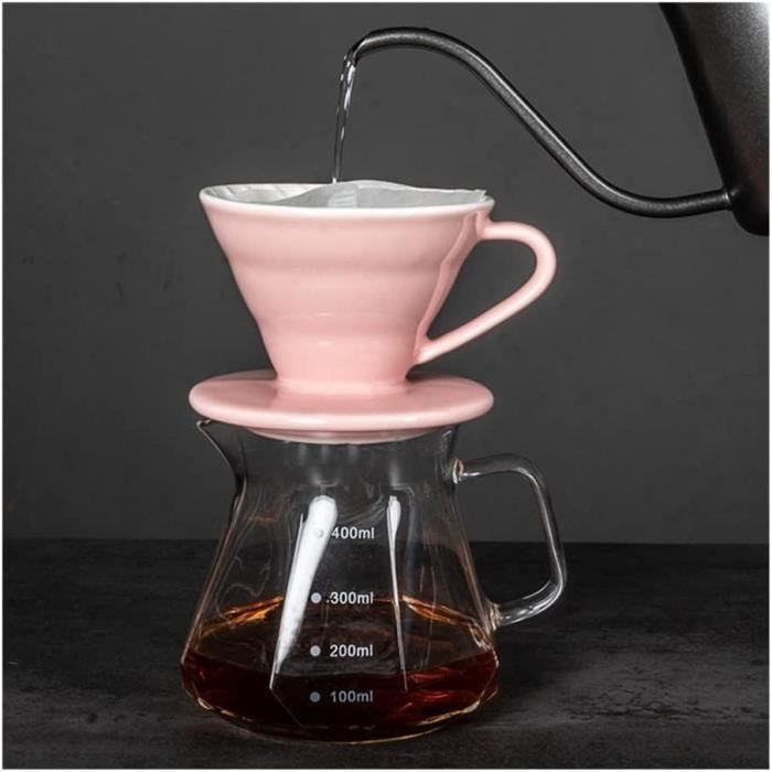 Pot De Café 450 Ml Filtre À Café Brasses À La Main Filtre À Goutte ...