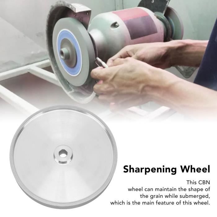 YUM Meule de ponçage Meule diamantée électrolytique de meule CBN de 8 ...