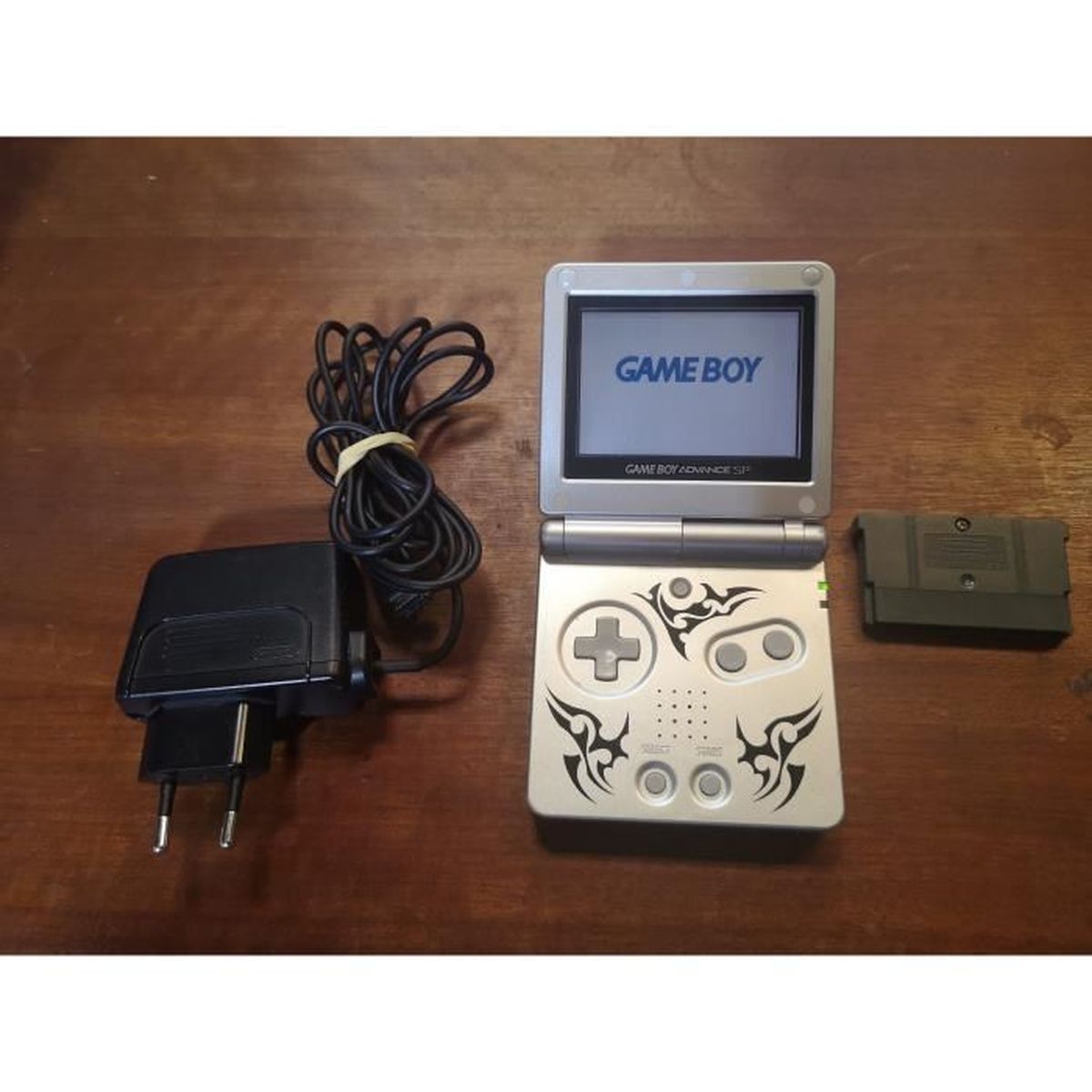 Nintendo Game Boy Advance SP TRIBAL + 1 jeu GBA - Cdiscount Jeux vidéo