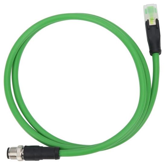 URB câble réseau Câble de mise en réseau M12 à RJ45 Patch Cord 4Pin ...