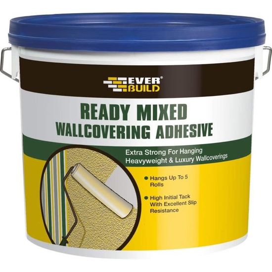 Everbuild WALLRD4 Colle pour mur 4,5 kg - EVBWALLRD4 - Cdiscount Bricolage