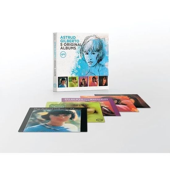 Astrud Gilberto - 5 Original Albums - Astrud Gilberto [CD] Boxed Set ...