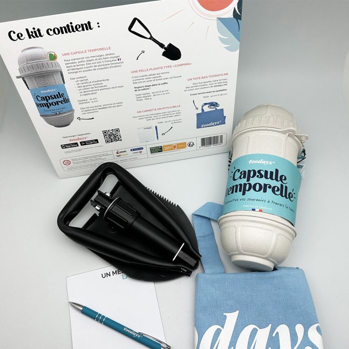 Kit Capsule temporelle comprenant tous les accessoires pour une ...