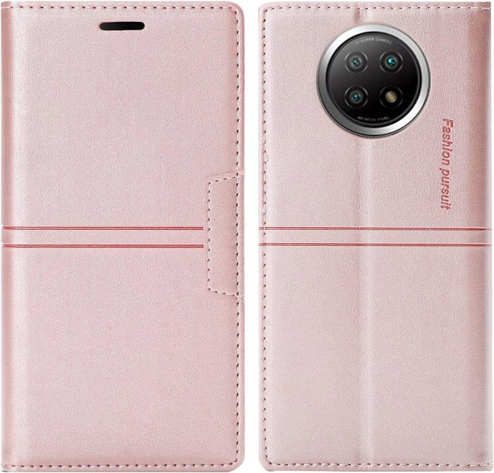 Coque Xiaomi Redmi Note 9 5G/9T, Etui [Magnétique] TPU Antichoc Cuir PU ...