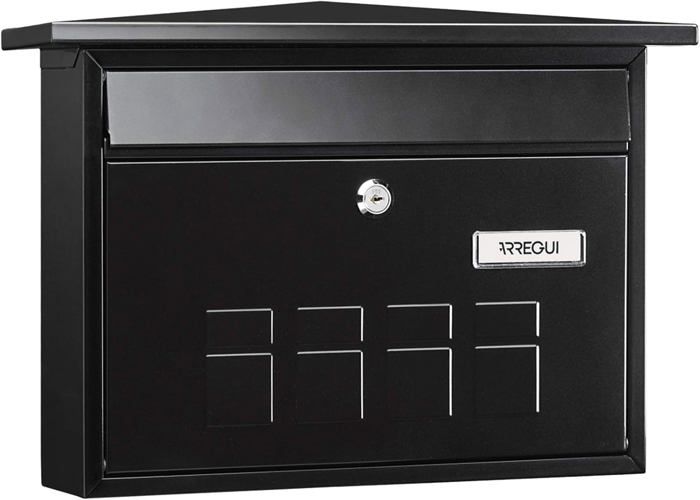 ARREGUI Deco E5704 Boîte aux Lettres Individuelle en Acier, Taille M (Courrier Format A4 ...