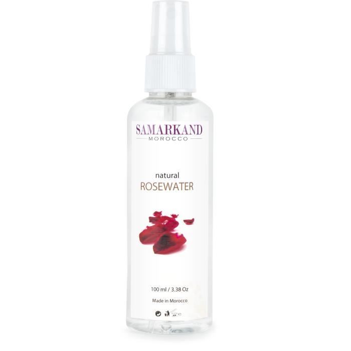 L'Eau de rose Samarkand- originaire du Maroc (100ml) - Cdiscount Au ...
