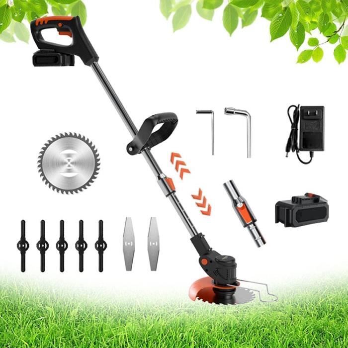 Rotofil Electrique Coupe-Bordures Débroussailleuse sans Fil avec 3 ...