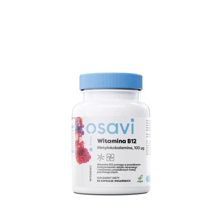 Osavi vitamine B12 100 mcg 60 gélules BI8514 - Cdiscount Santé - Mieux vivre