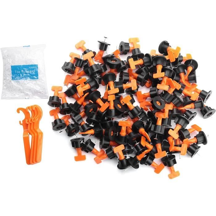 500 PièCes SéRies Leveling Clips Kit de SystèMe de Nivellement de ...
