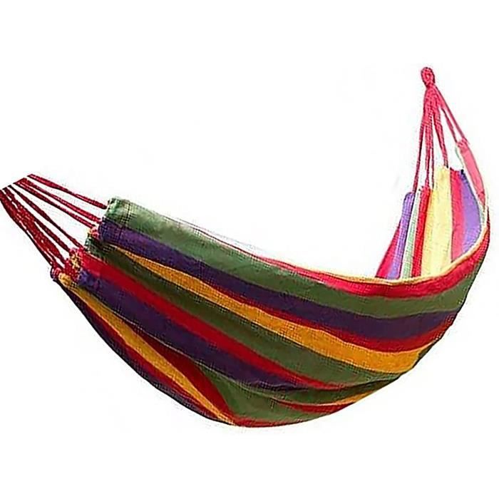 Hamac, Coton Extérieur, Conception Anti-Rouleau, Camping For 2 ...