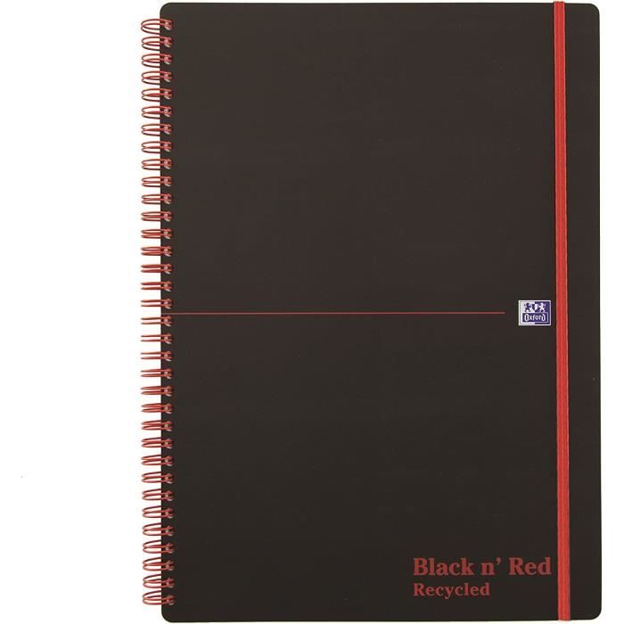 Cahier - N Red À Spirale Polypropylène Papier Recyclé A4 - Cdiscount ...