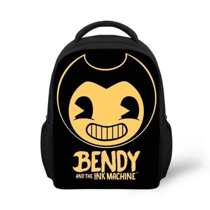 Cool Kindergarten Backpack Hot-Game-Bendy-Ink-Machine Print Pattern ...